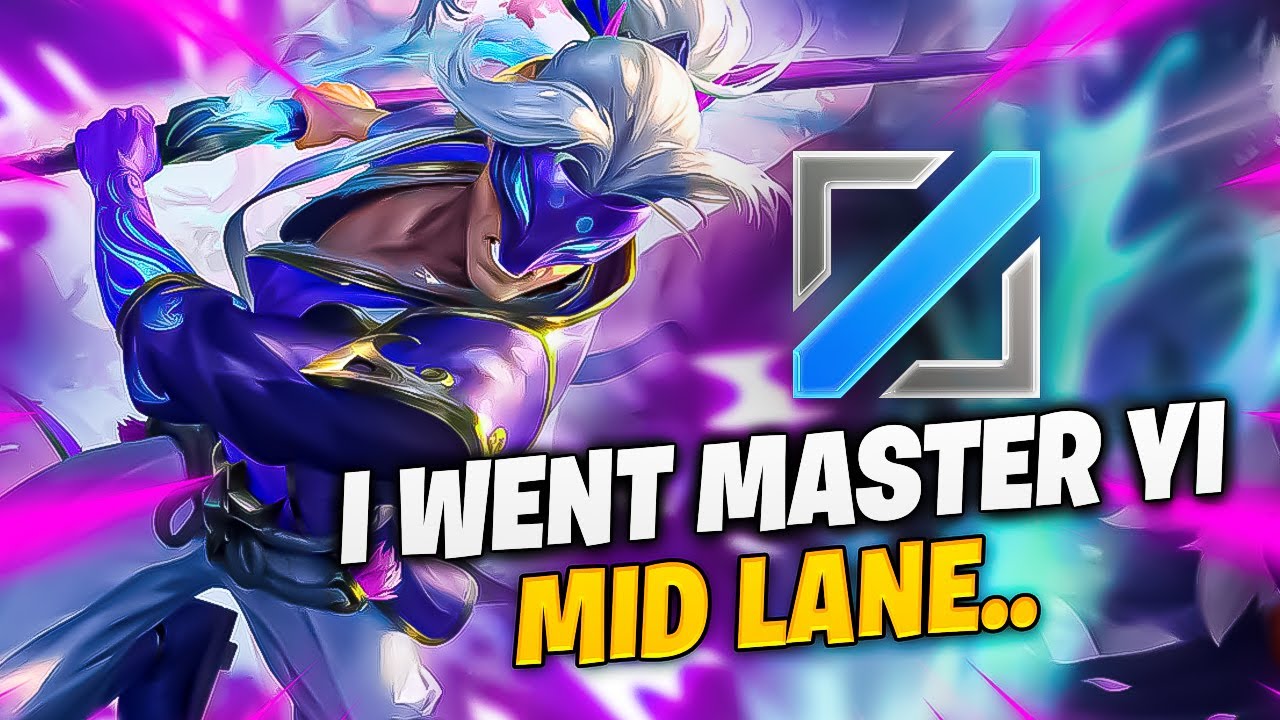 I WENT MASTER YI MID LANE AND THIS IS WHAT HAPPENED "ENEMY HAS MENTAL ...