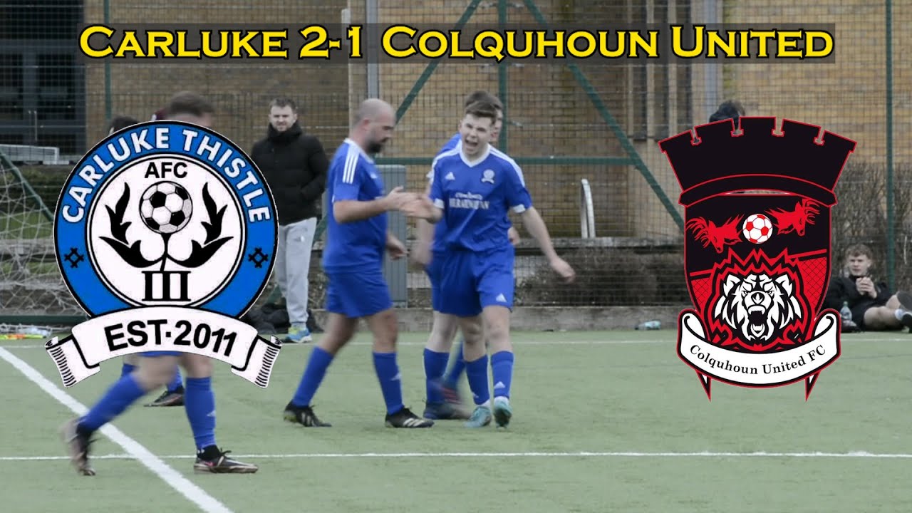 HIGHLIGHTS: Carluke Thistle 2-1 Colquhoun United - GGPAFL Division 2 ...