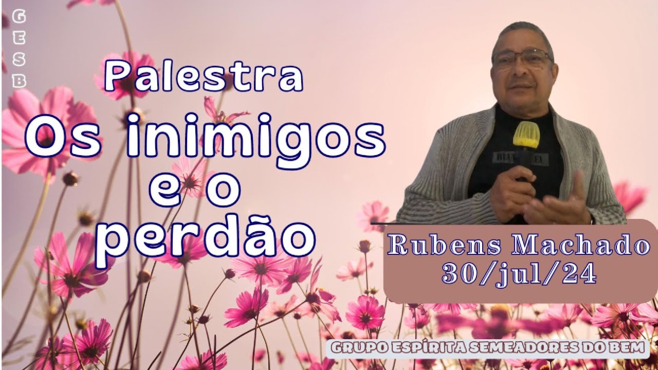 Os inimigos e o perdão | Rubens Machado - YouTube