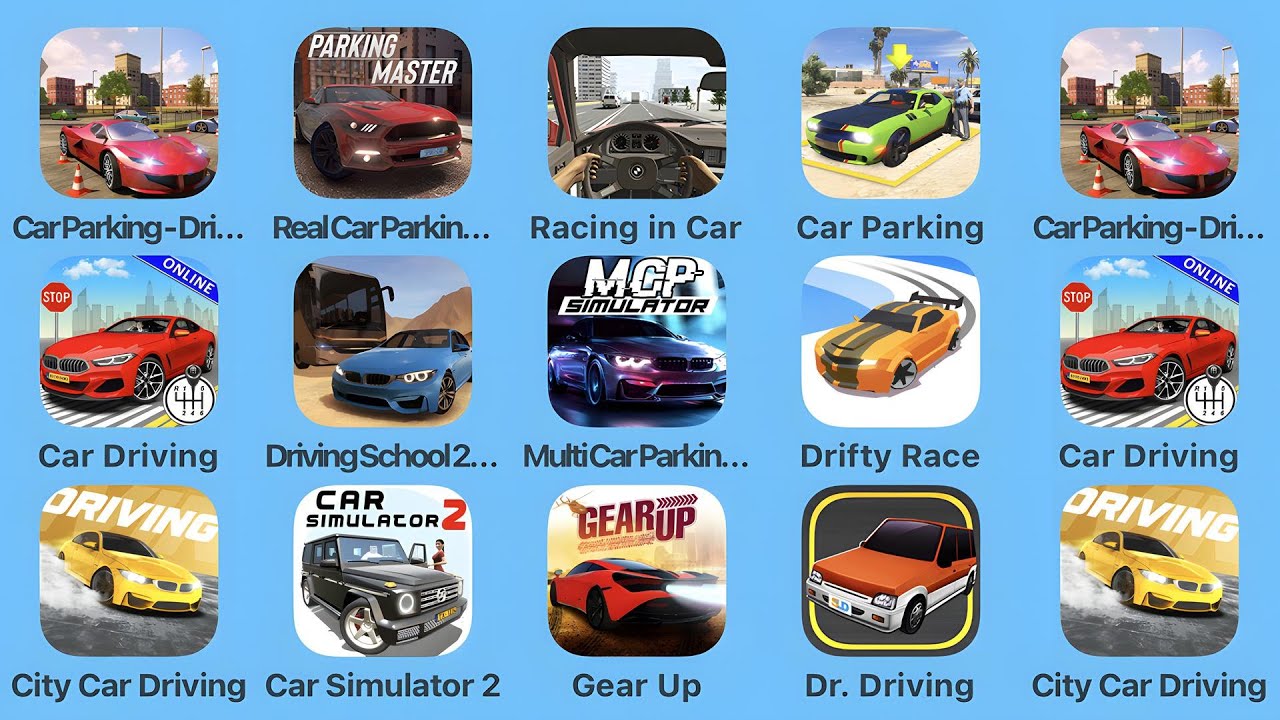 Car Parking-Pro Driver, Real Car Parking, Racing in Car, Car Driving ...