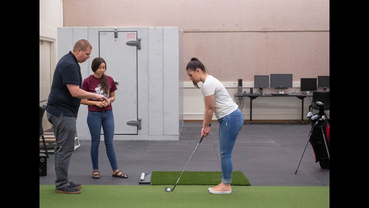 NMSU golf study examines athletic performance - YouTube