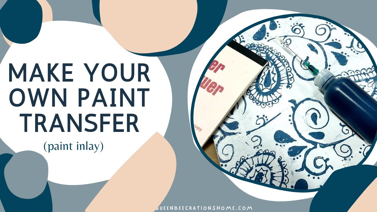 Make Your Own Paint Transfer - YouTube