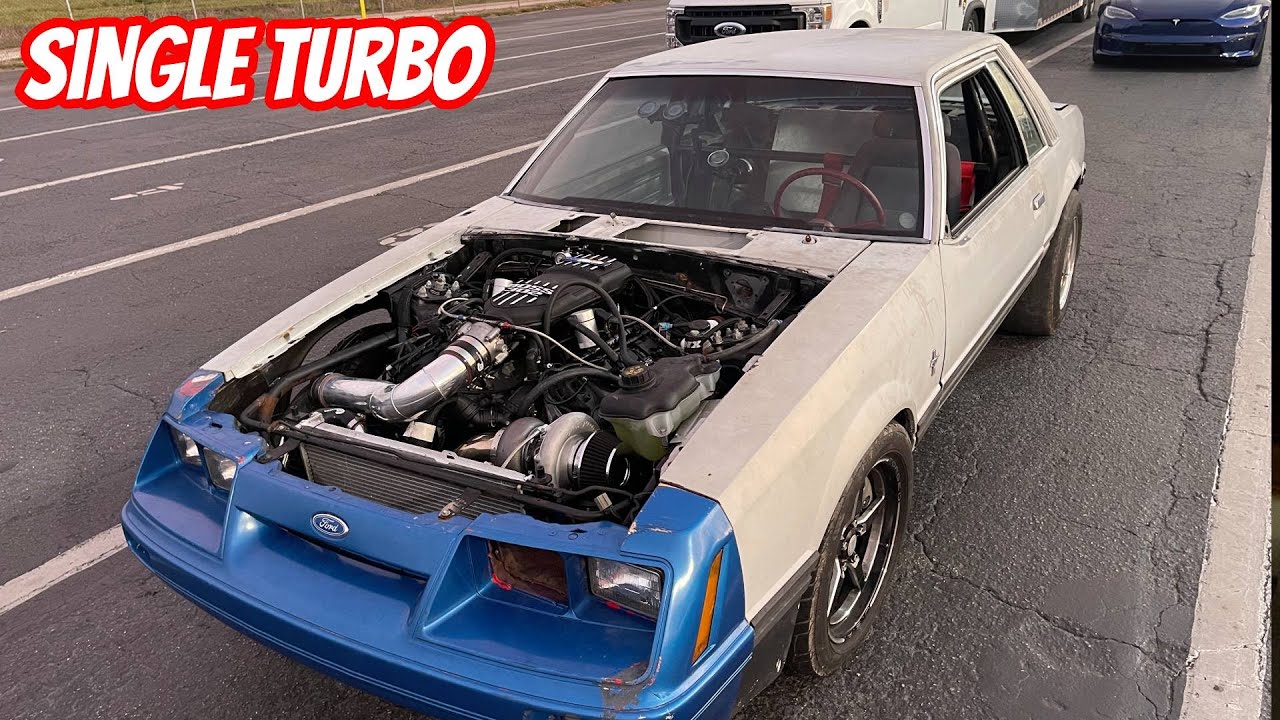 We Turbo'd the Coyote Swap Fox in 2 days! - YouTube