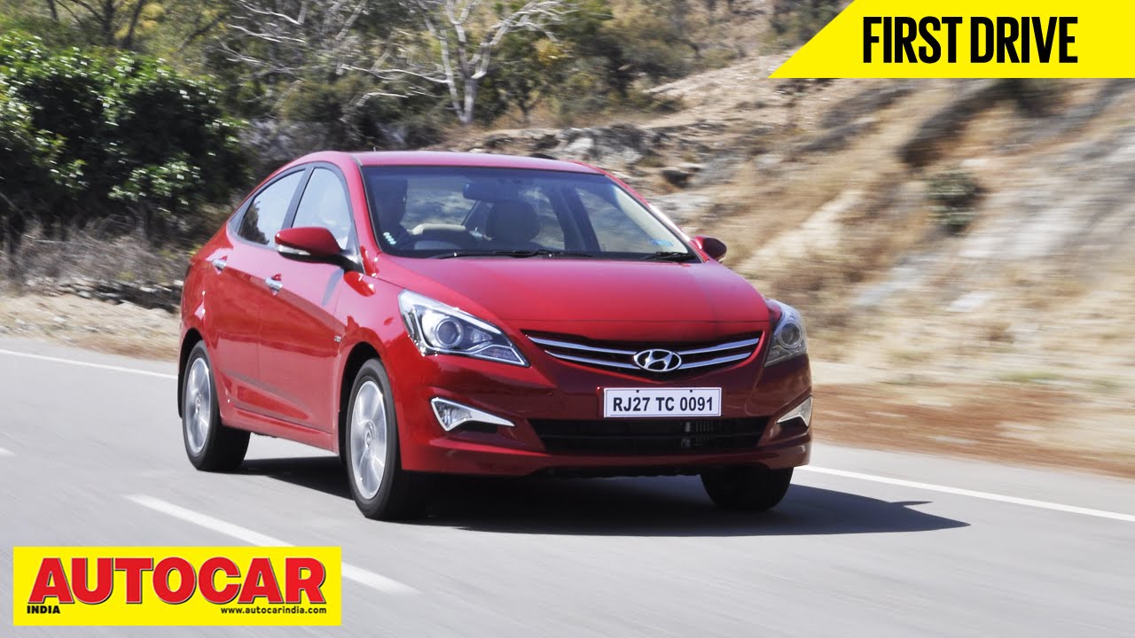 2015 Hyundai Verna | First Drive | Autocar India - YouTube