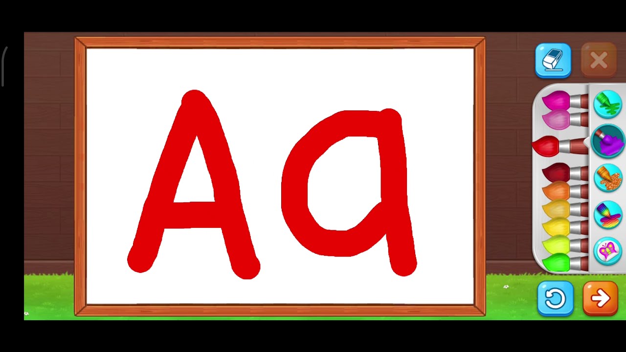Belajar Menulis Huruf ABC Huruf Besar dan Kecil | Pra Sekolah | Mudah ...