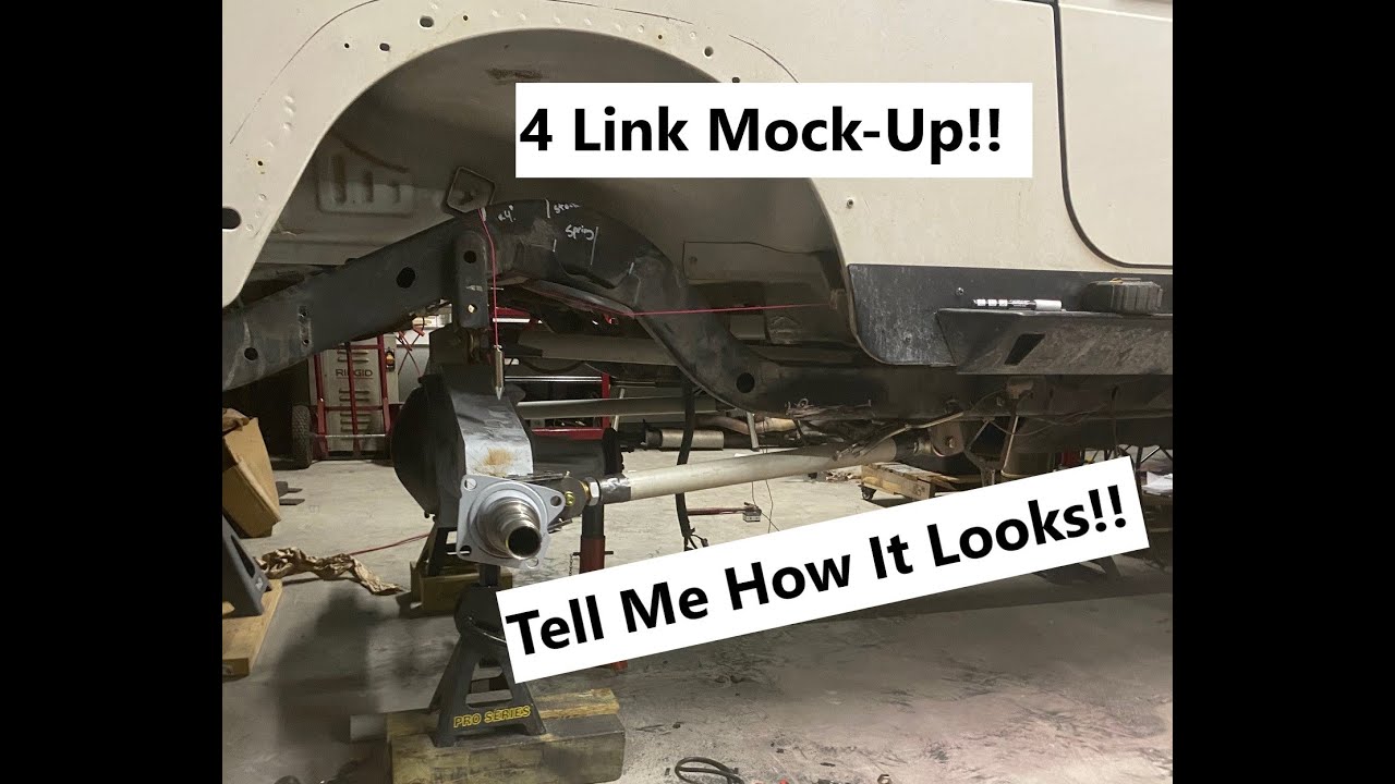 4 link Mock up and Calculator - YouTube