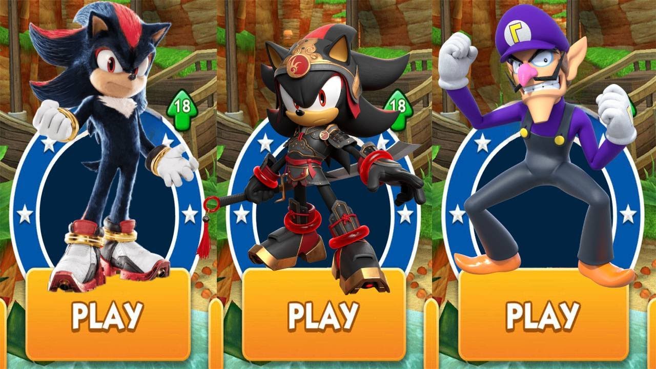 Shadow vs Warrior Shadow New Event Character vs Waluigi from Super ...