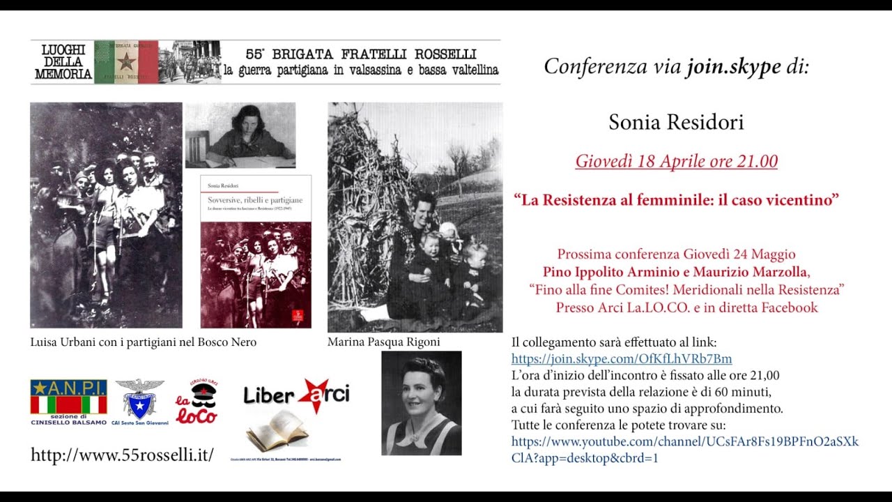 Conferenza 2024 04 18 Sonia Residori - YouTube