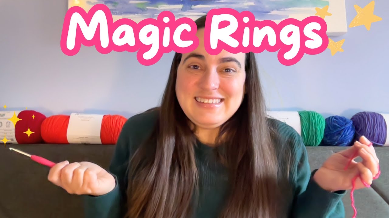 Crochet Magic Rings! Experimenting w/Different Methods & the Magic Ring ...