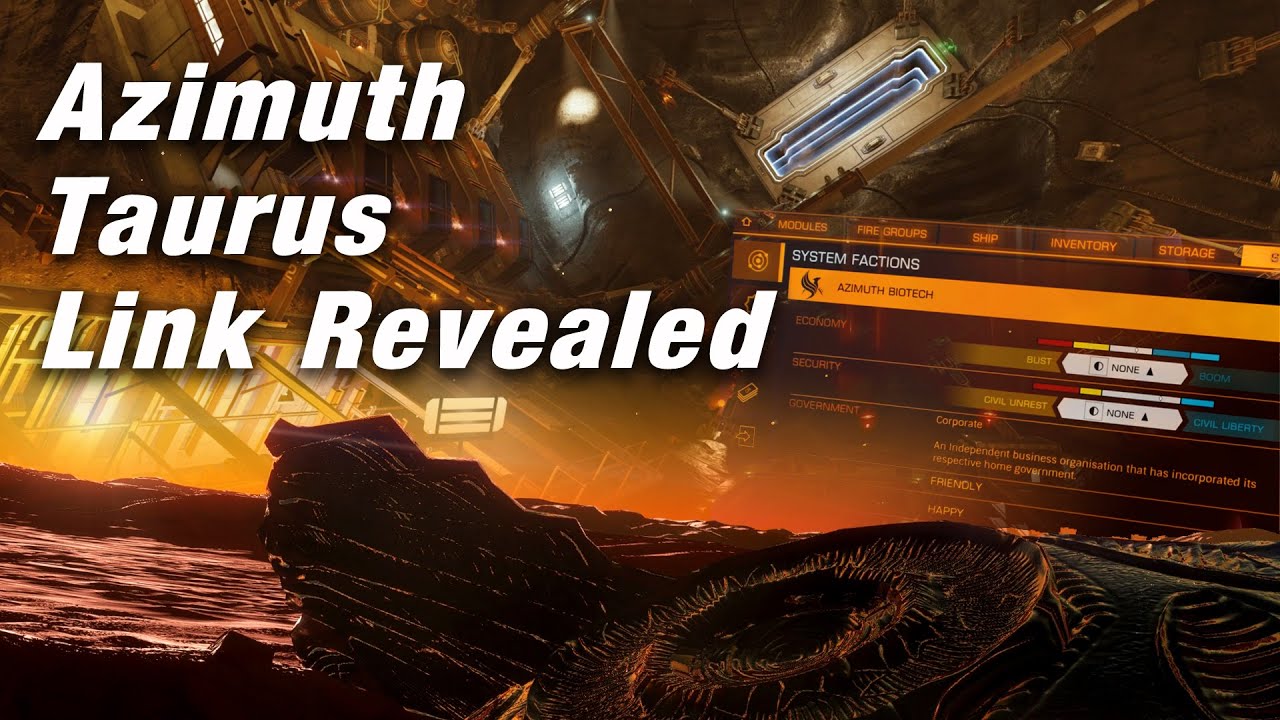 18 Jun 3308: Azimuth Taurus Link Revealed (Elite Dangerous) - YouTube
