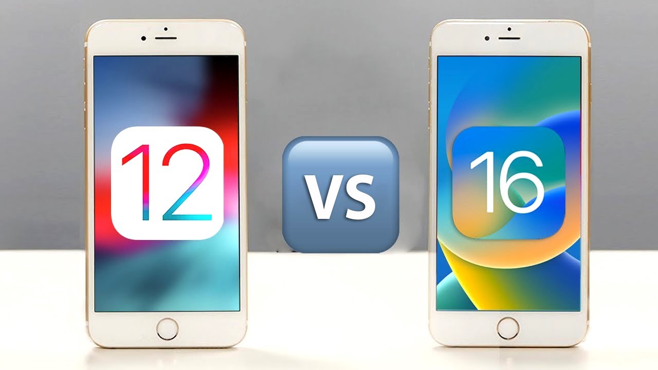 iOS 12 vs iOS 16 - Using iOS 16 Features on iPhone 5s - YouTube