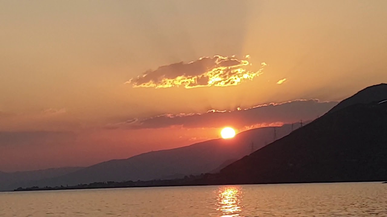 Ηλιοβασίλεμα στην Παραλία Σεργούλας Φωκίδας - YouTube