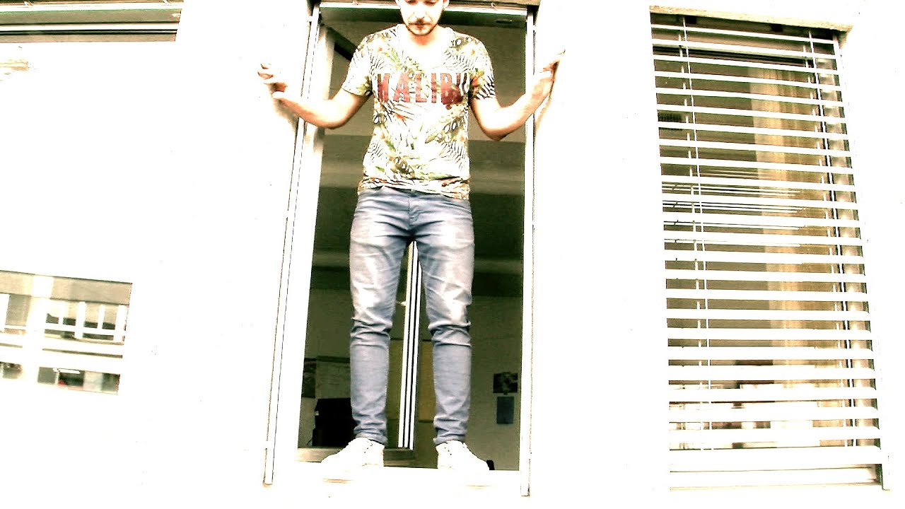 man jumps out of the window - YouTube