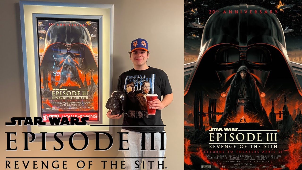 Star Wars Episode III Revenge Of The Sith re-release theater vlog - YouTube