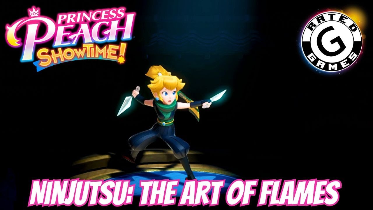 Ninjutsu: The Art of Flames 🥷 (Ninja Peach) Princess Peach Showtime ...