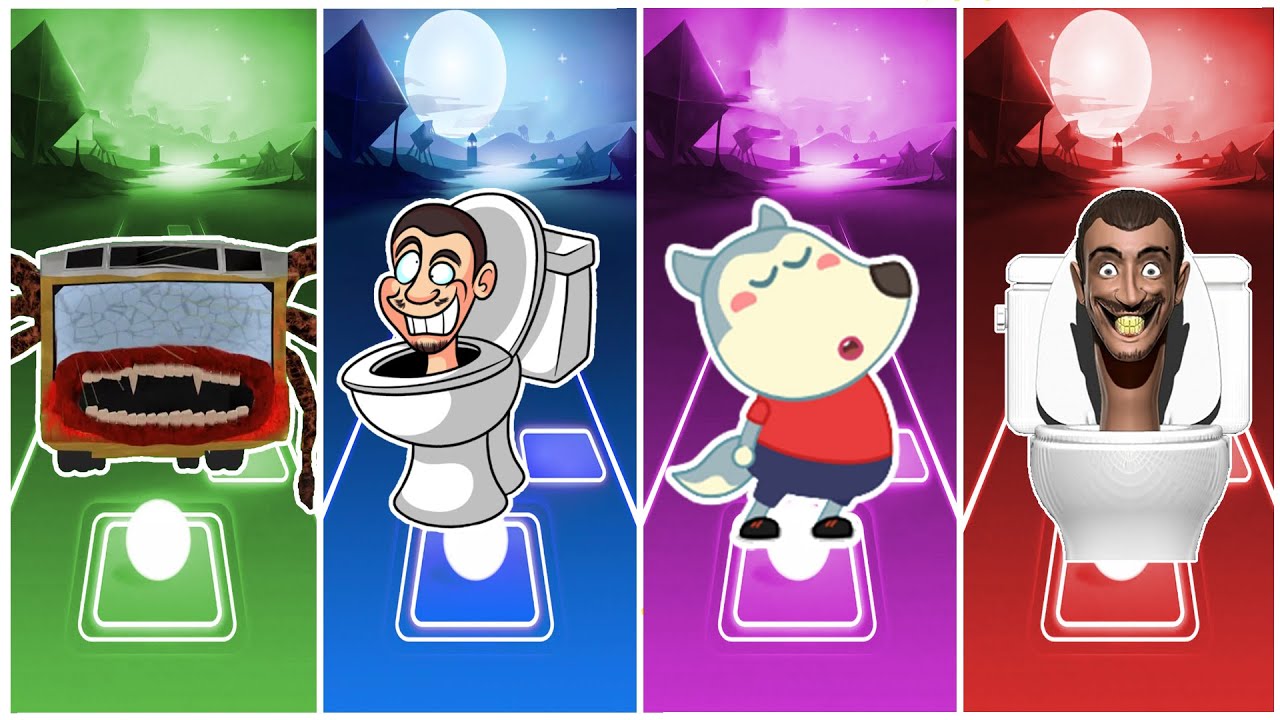 Bus Eater 💥 Skibidi Toilet Fun 💥 Wolfoo💥 Skibidi Toilet 💥 Who's winning ...