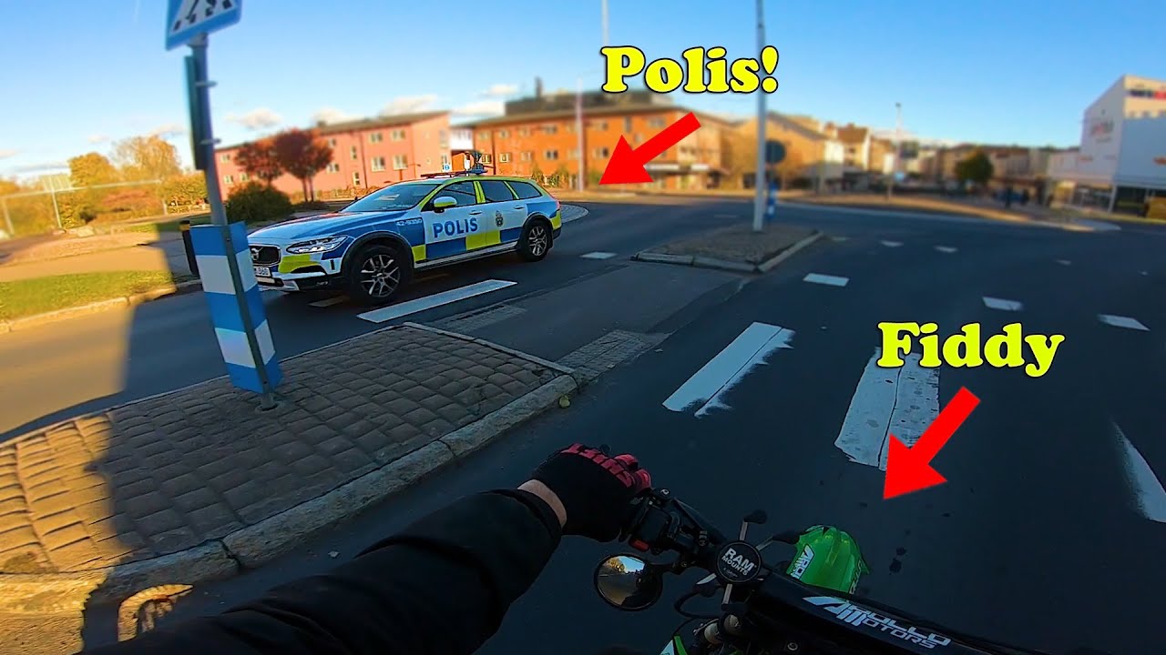 Polisen + Arg gubbe | livet med en olaglig cross - YouTube