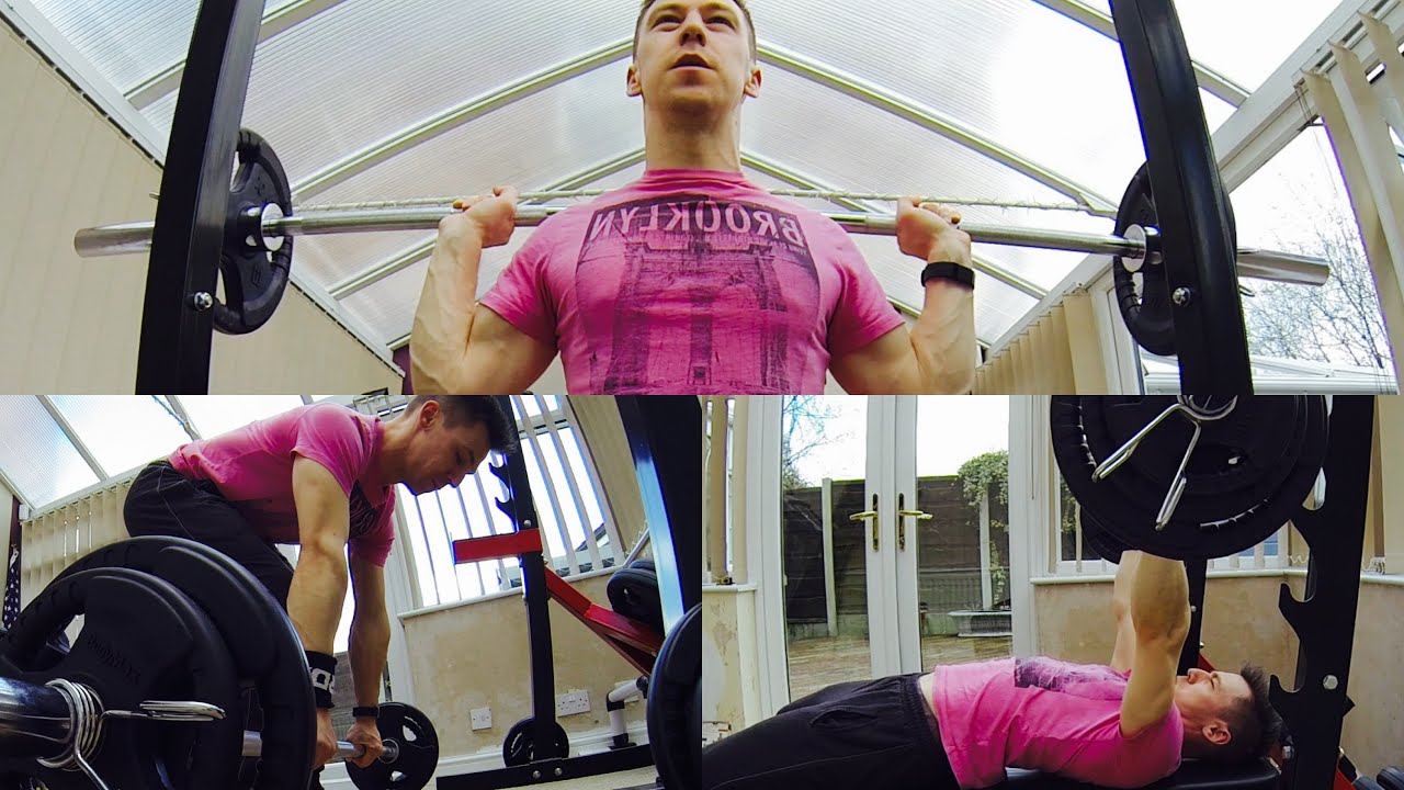 5x5 StrongLifts (Workout A) - YouTube