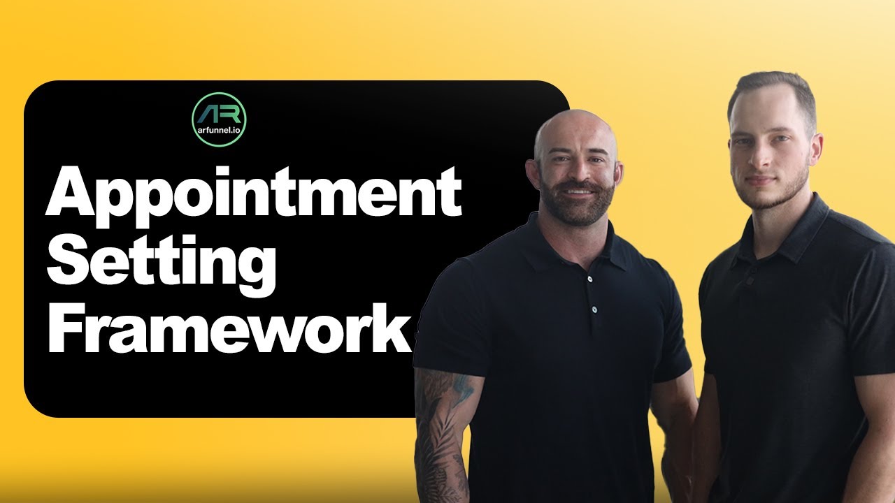 Appointment Setting Framework - YouTube