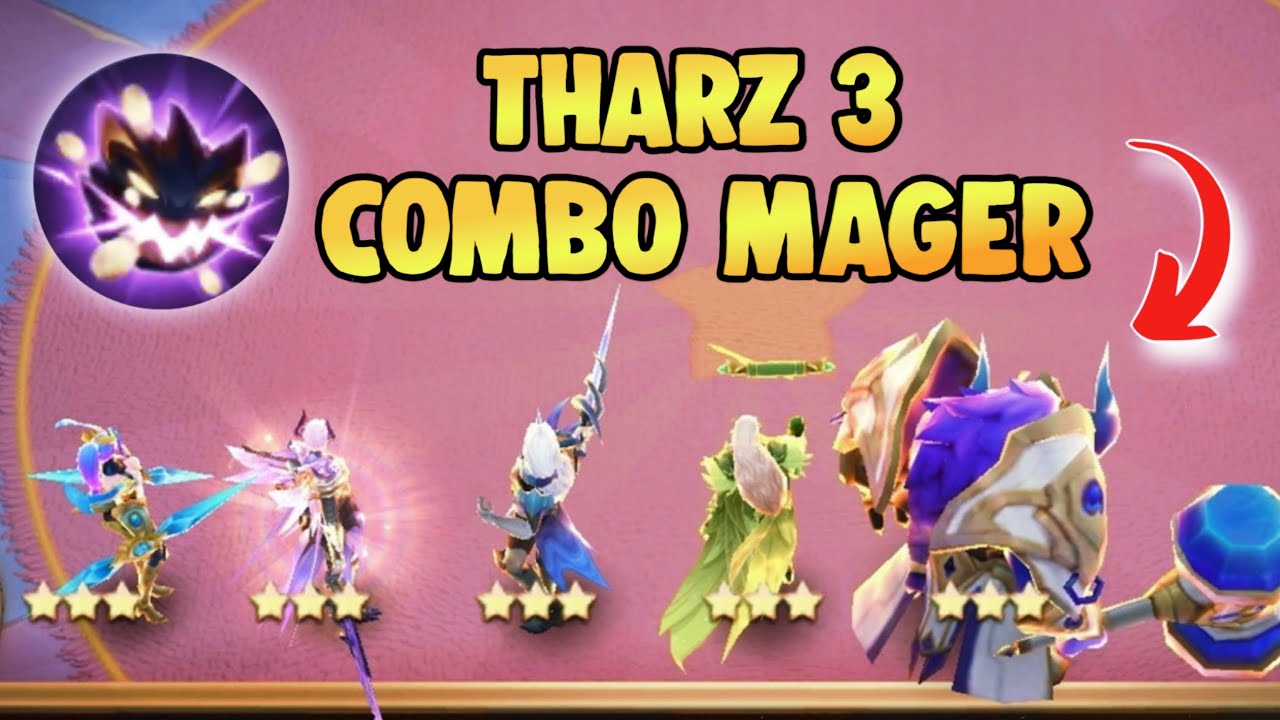 THARZ 3 SWORDSMAN GUARDIAN | LING ASTRO MINO WYMSLAYER COMBO MAGER KUAT ...