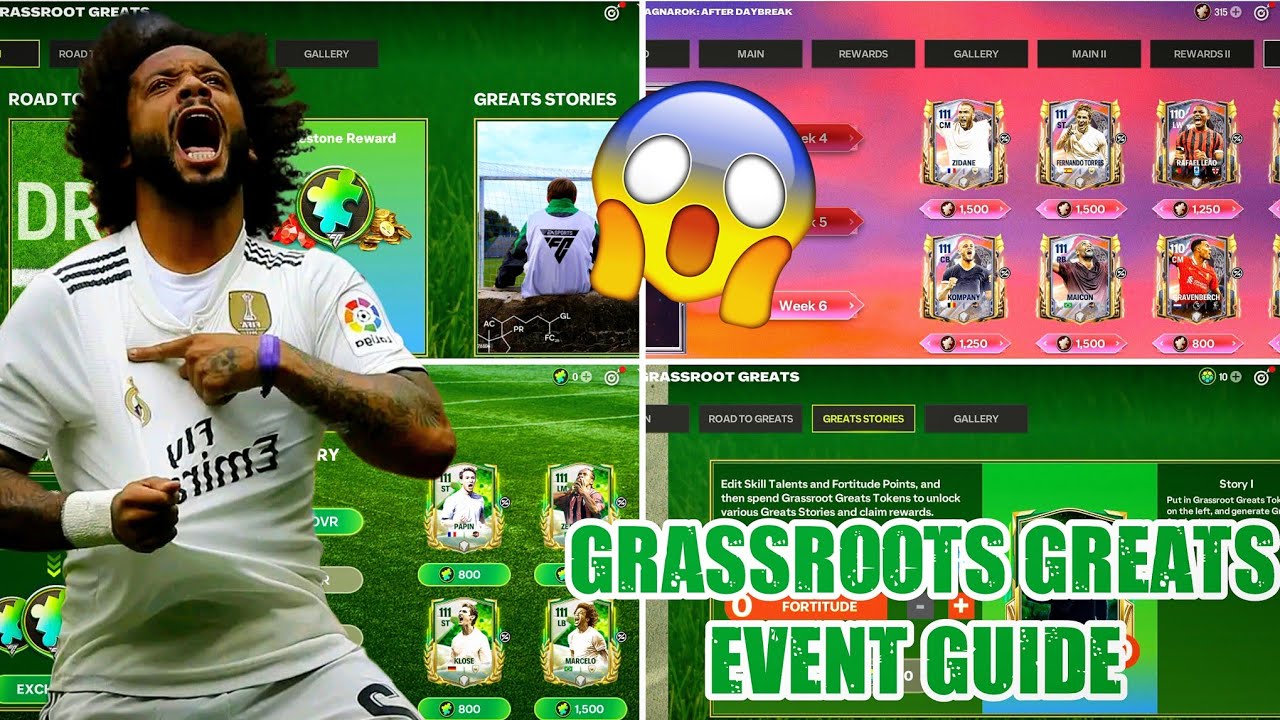 🌱⚽ New Grassroots Greats Event FULL Guide – How to Finish It FAST ...