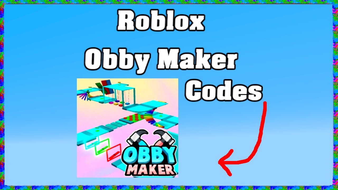 Roblox Obby Maker Codes ! 😱 - YouTube