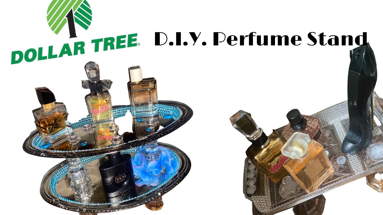 D.I.Y. Your Own Perfume Stand | FT All Dollar Tree Products - YouTube