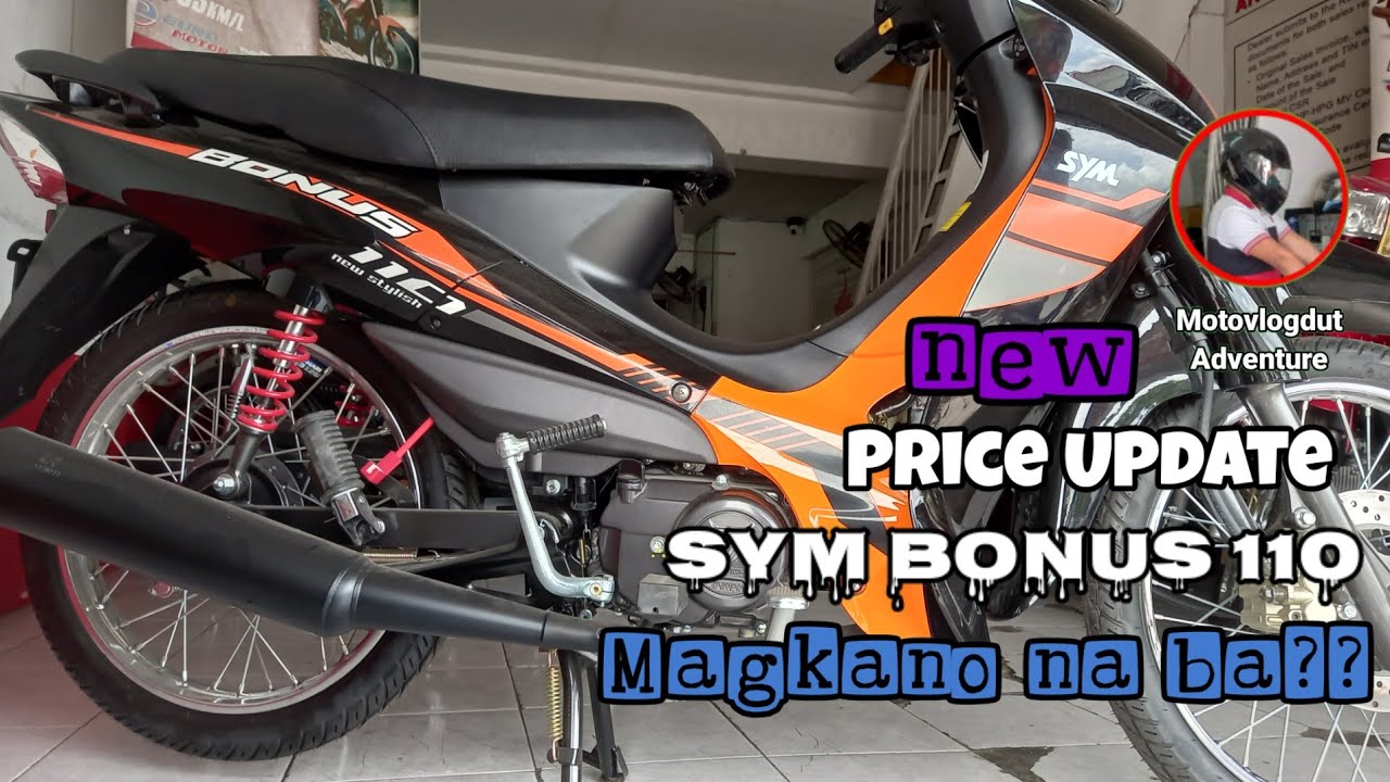New Price Update Bonus 110 l New Stylish Sym Bonus 110 E3 l Price ...