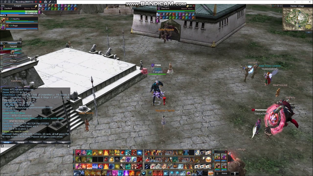 Rappelz PvP Guild War: Chaos vs KejorakuBersatu - YouTube