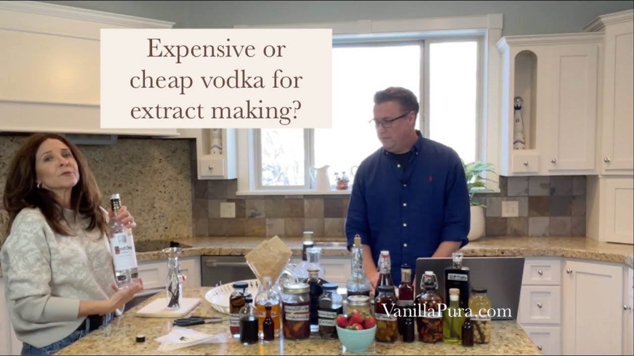 Do I need expensive vodka for extract making? - YouTube