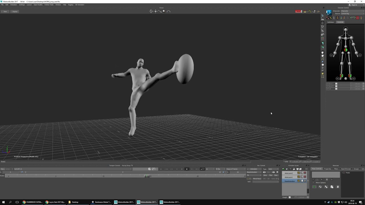 Kicks Keyframe animations - YouTube