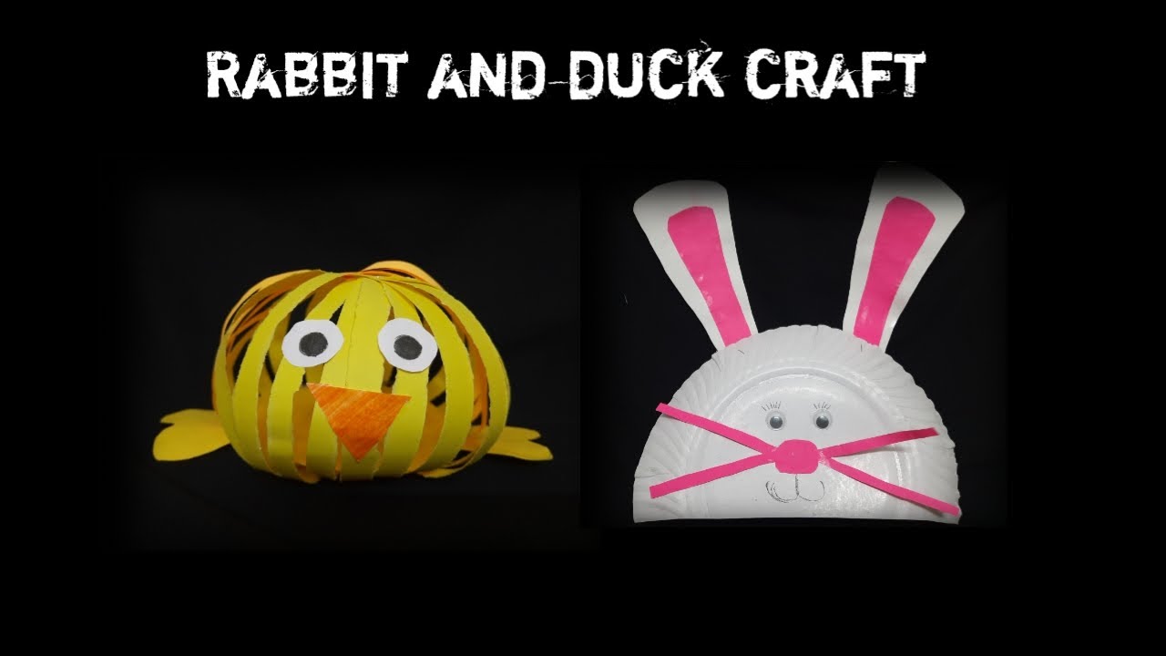 5 minutes craft | Duck | Rabbit | - YouTube