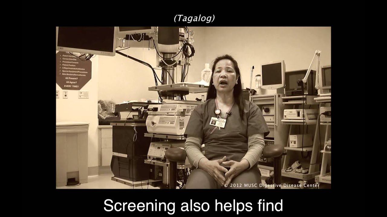 Colon Cancer: The Same in Every Language (Tagalog) - YouTube