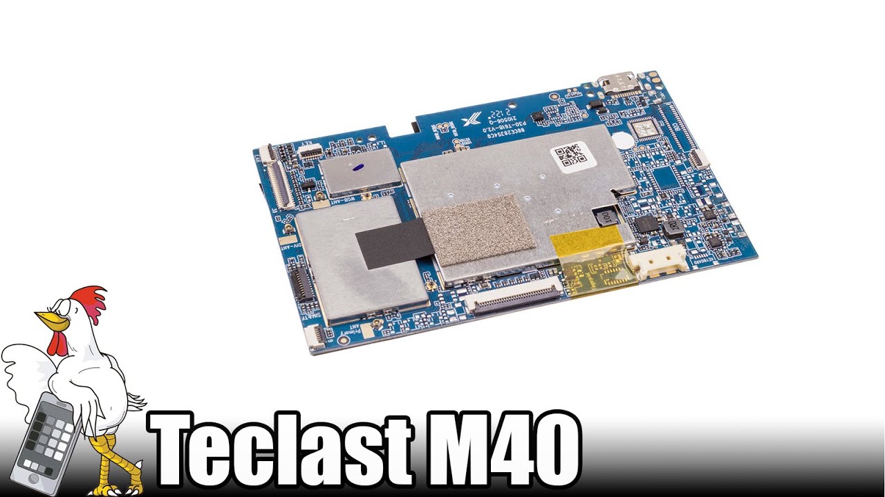 Guía de la Teclast M40: Cambiar placa base - YouTube