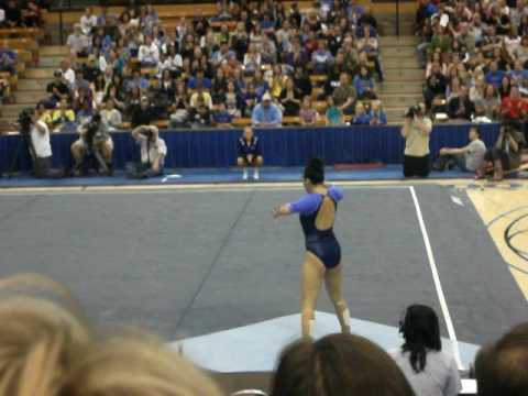 UCLA Women's Gymnastics (Anna Li Floor) - YouTube