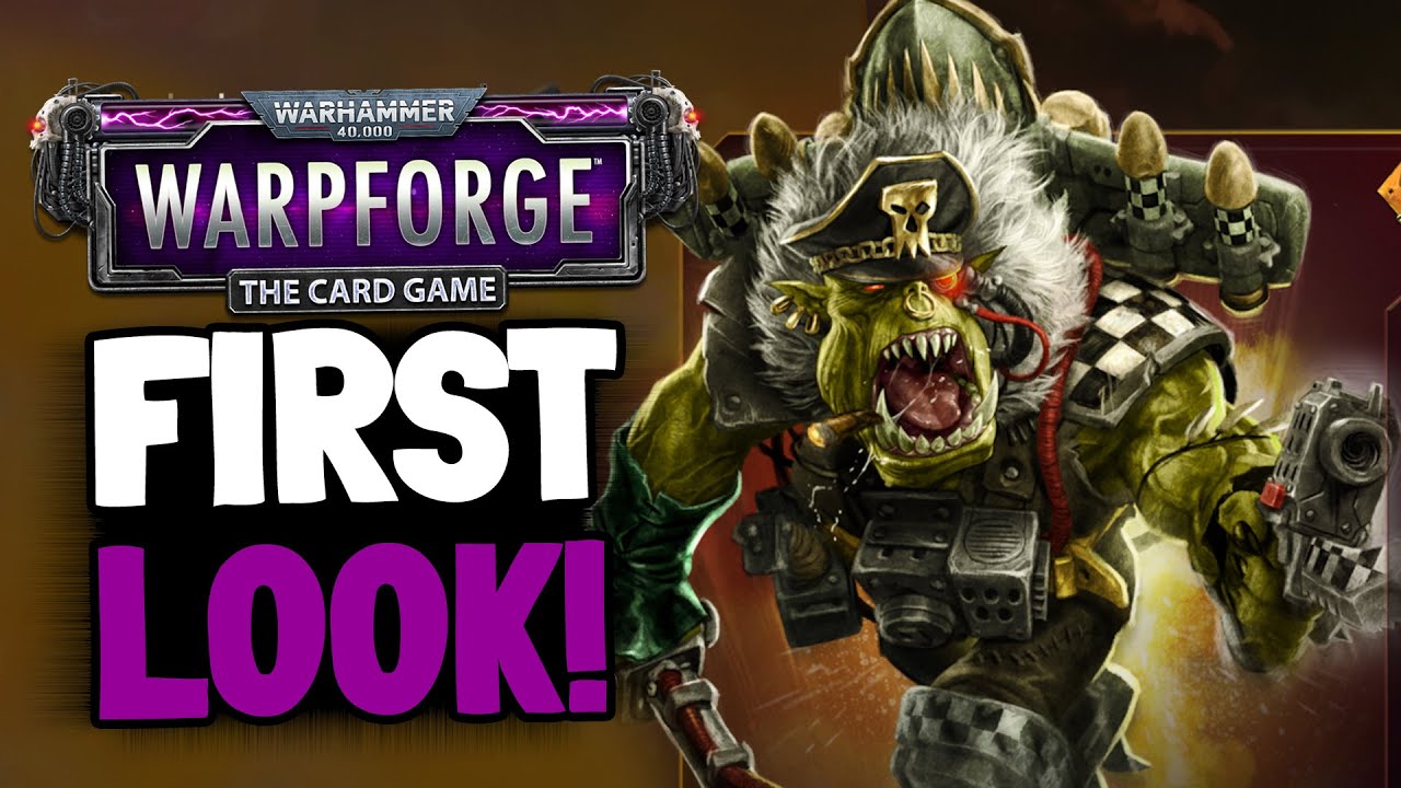 Checking out Warhammer 40,000: Warpforge! Fun new card game! - YouTube