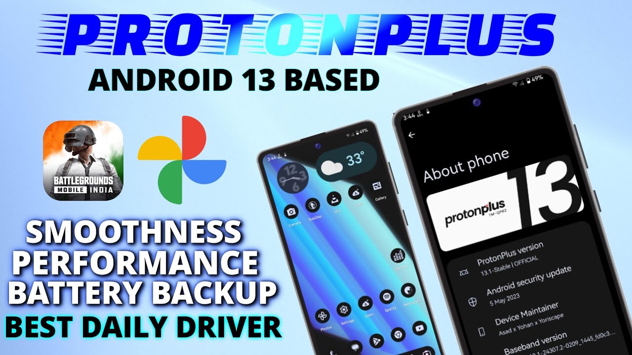 ProtonPlus 13 For POCO F4 / Redmi k40s | ProtonPlus Android 13 Update | Smoothness & Stability ...