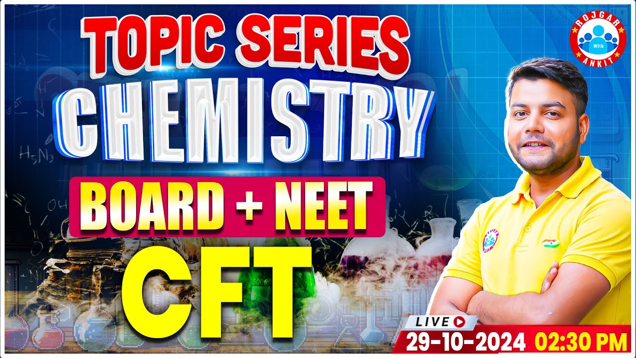 NEET 2025 | Class 12 Chemistry Crystal Field Theory (CFT) | 12th ...