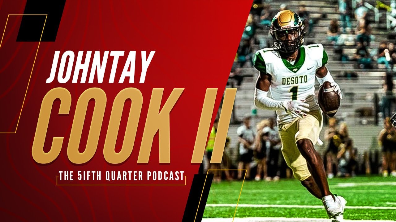 Top 8 Receiver In The Nation Johntay Cook II Talks About Family ...