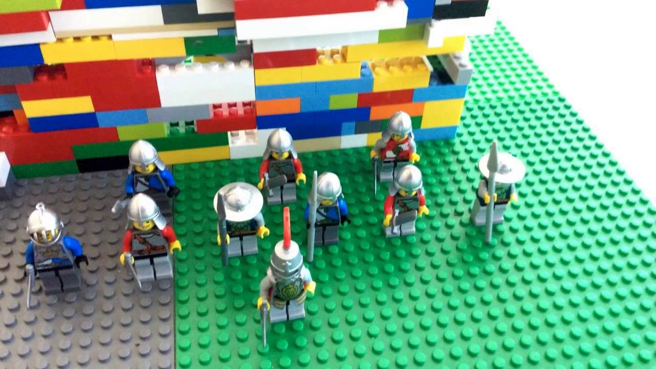 Lego Ninja Fighting Part III Castle Fight - YouTube