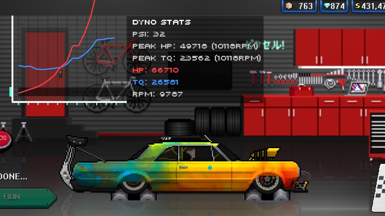 Random Car Build | 66000HP+ | Pixel Car Racer | THE PIXEL GAMING 2 ...