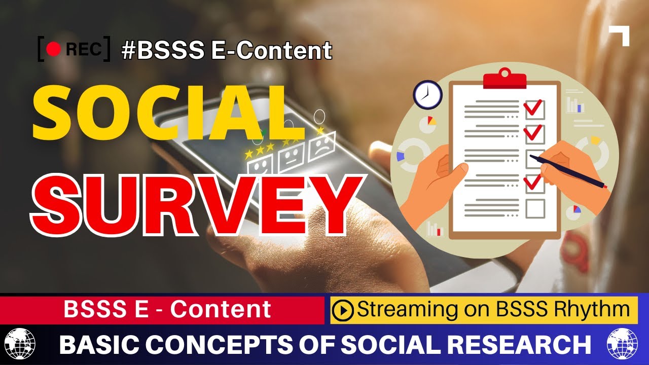 Social Survey | Basic Concepts of Social Research - YouTube