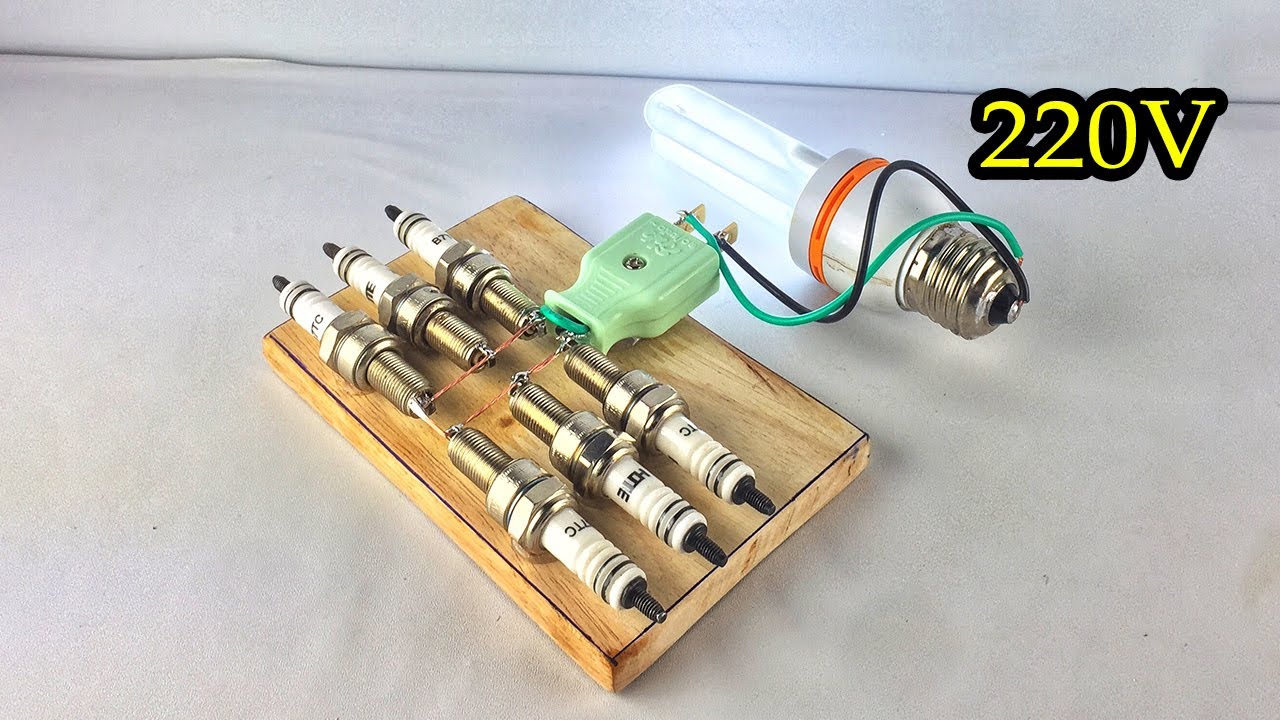 Best Electric Free Energy Self Running Using Spark Plug 100% - YouTube