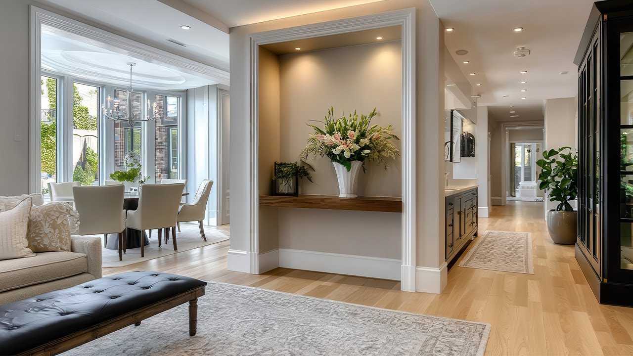 Seamless Grandeur: Creating a Majestic Flow from Entry to Kitchen - YouTube