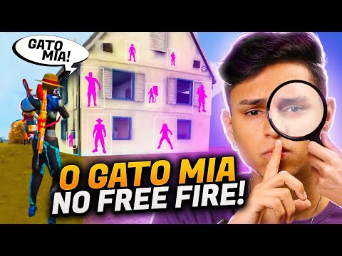 FIZ UM ESCONDE-ESCONDE DIFERENCIADO NO FREE FIRE!!