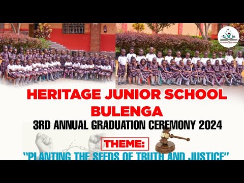 Heritage Kindergarten Bulenga 3rd Annual Graduation √ 08th-Dec 2024 ...