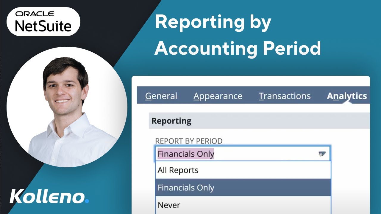 NetSuite Tutorial | Reporting by Accounting Period in NetSuite - YouTube