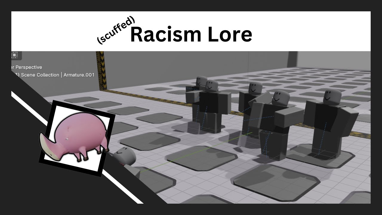 scuffed racism lore | roblox - YouTube