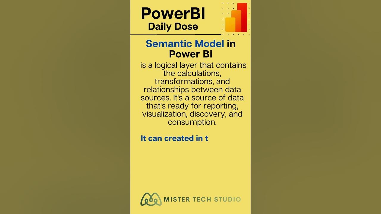 Semantic Model In Power Bi Powerbi Desktop Powerbi Powerbipro Youtube