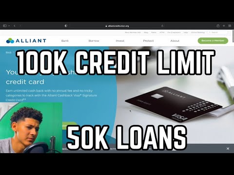 Alliant Credit Union Datapoints!!! 100K Credit Card!!! - YouTube